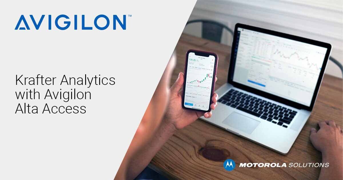 Krafter Analytics Integration with Avigilon Alta Access