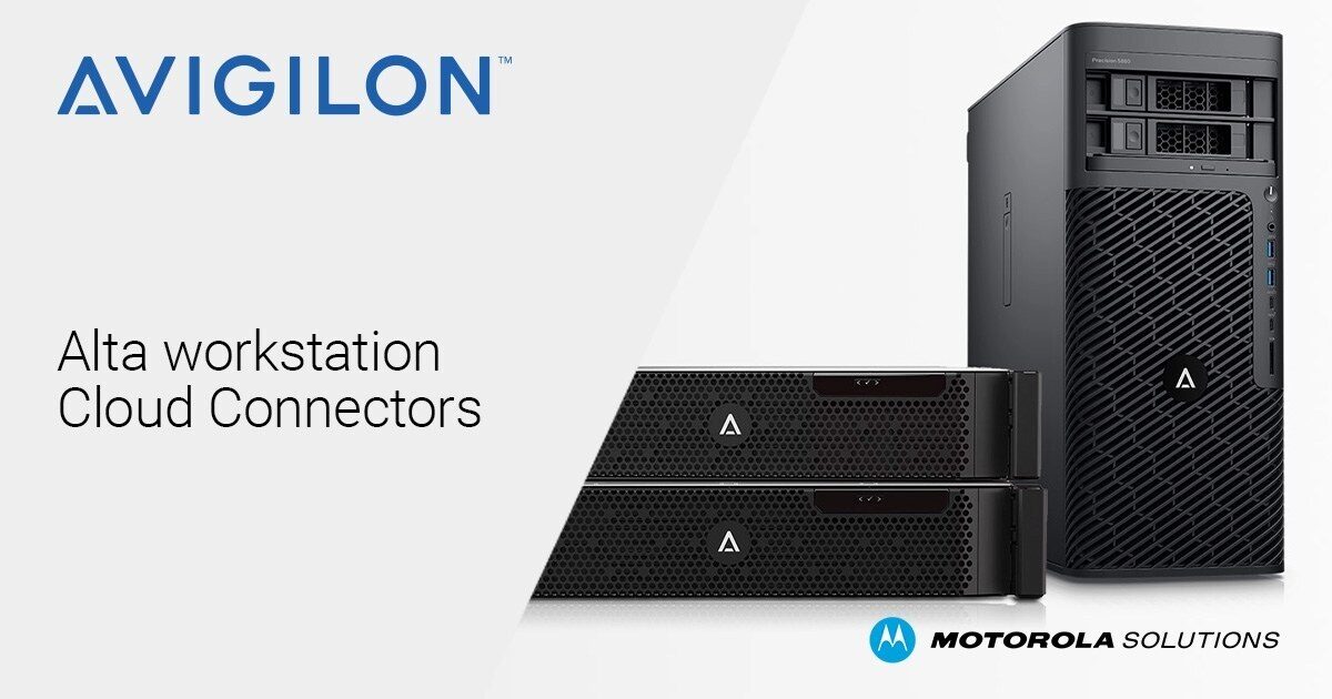 Avigilon Alta Workstation Cloud Connecteurs