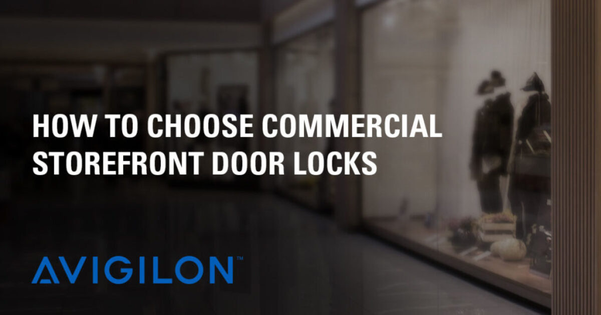 Ultimate Guide To Commercial Storefront Door Locks