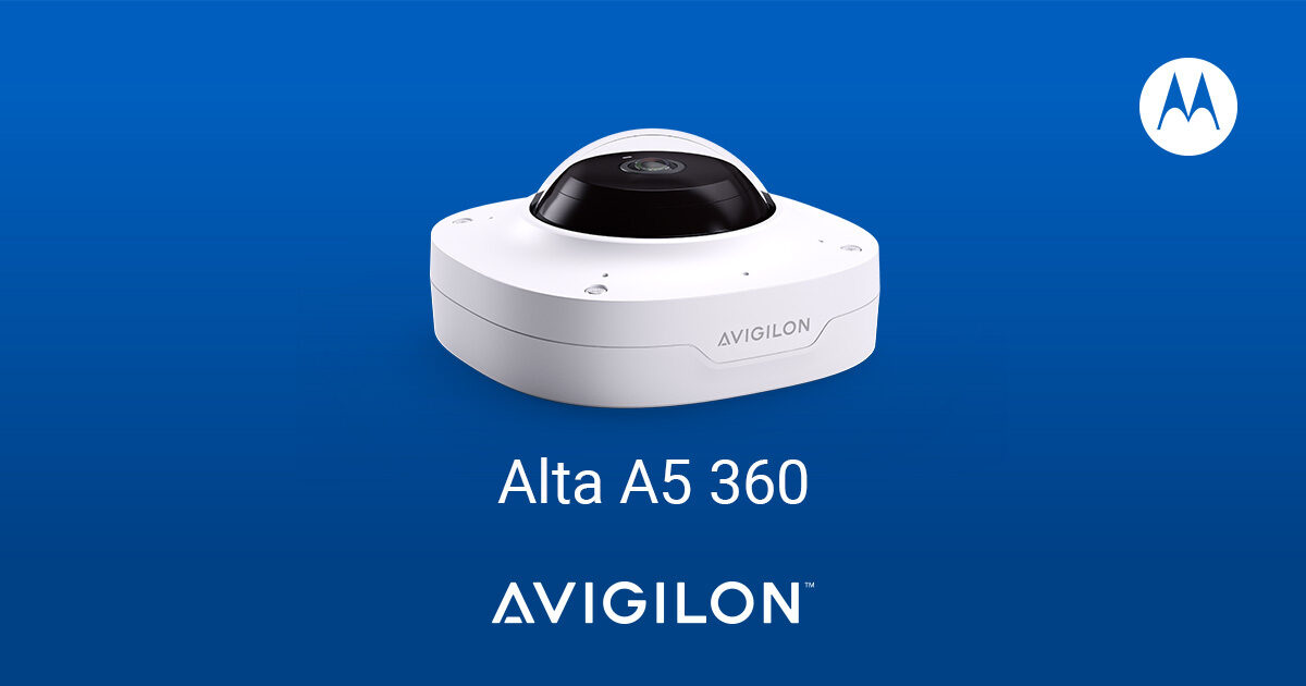 Avigilon Ava 360 Degree Panoramic Cloud Security Camera
